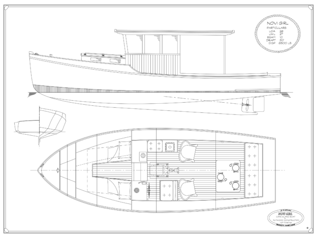 NOVI GIRL-Small electric cruiser | Hylan & Brown – Boatbuilders